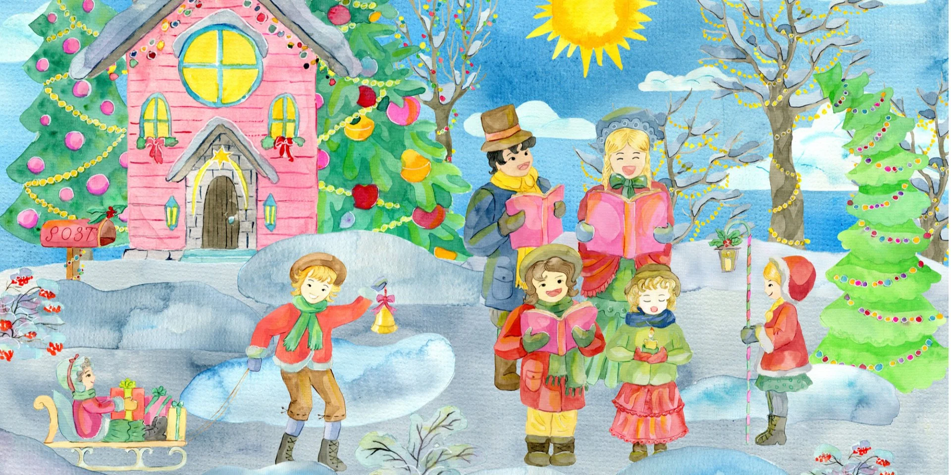 С Рождеством Христовым — открытки и поздравления / NV