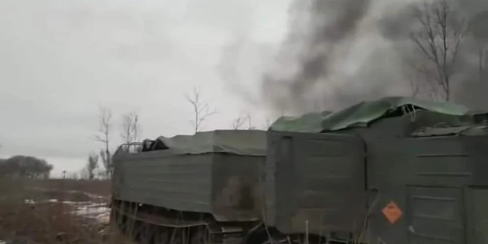 Ukrainian army strikes at Russian supply lines and depots / The New ...