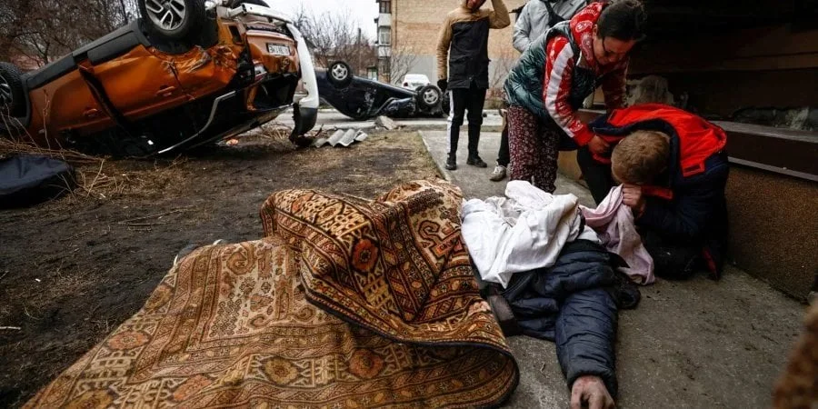 AP journalists investigate Russian atrocities in Bucha / The New Voice ...