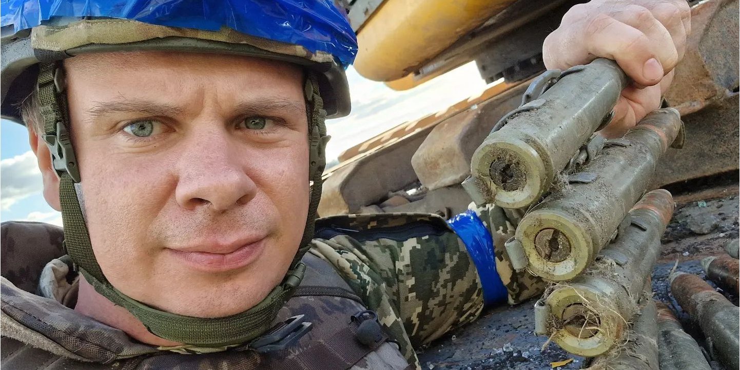 Дмитро Комаров потрапив під обстріл у Херсоні біля Антонівського мосту ...