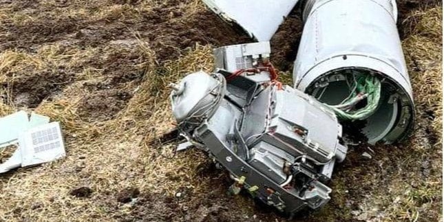 Dummy nuclear missile used in latest strike against Ukraine war / The ...