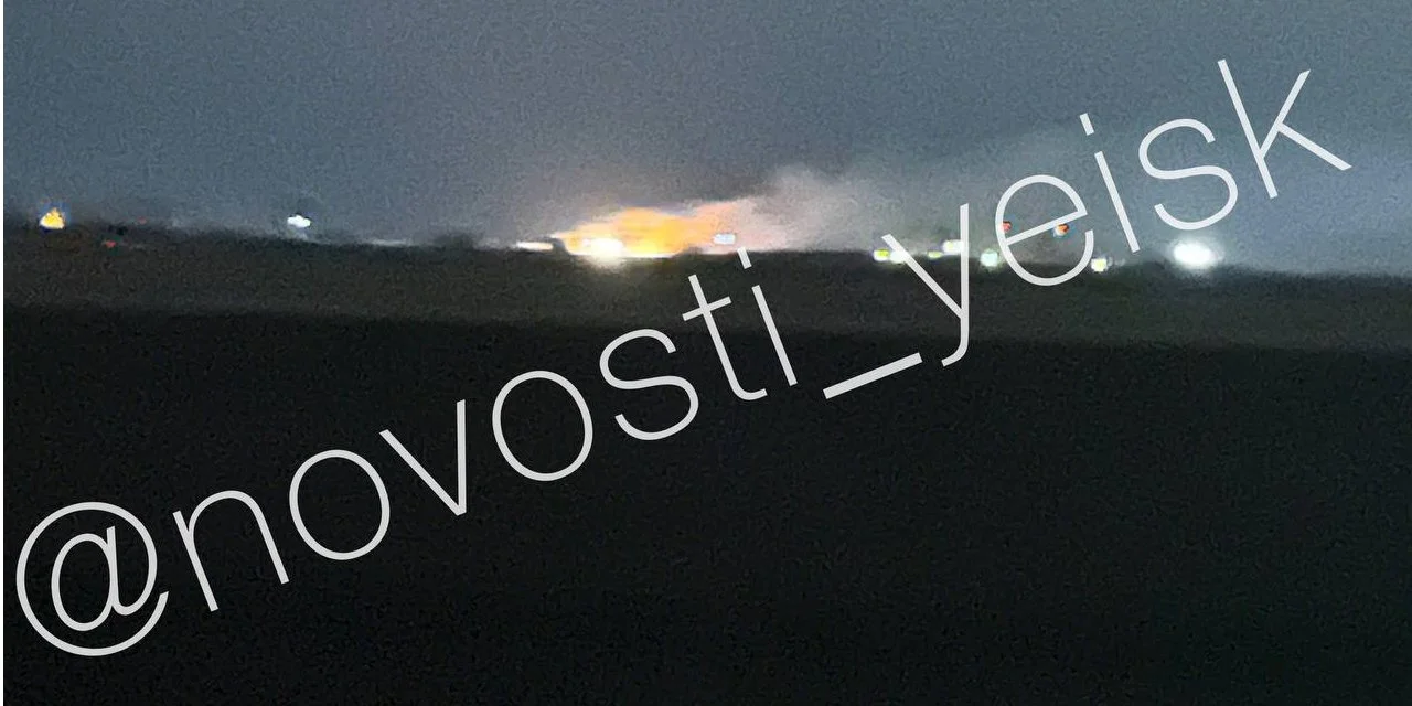 Explosions near airfield in Russia’s Yeysk – Ukraine war news / The New ...