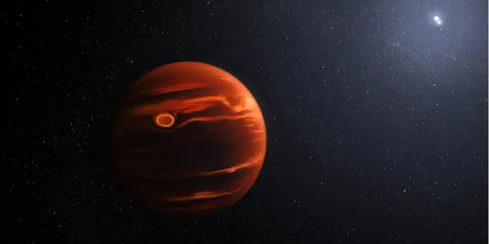 Телескоп Webb зафиксировал планету с «песчаными» облаками недалеко от ...