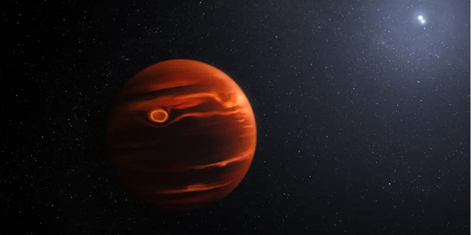 Телескоп Webb зафиксировал планету с «песчаными» облаками недалеко от ...