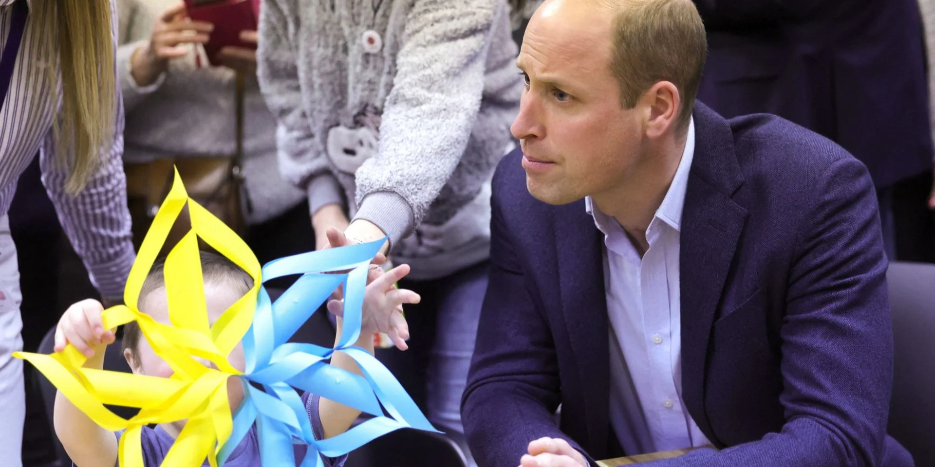 Prince William meets with Ukrainian refugees in Poland / The New Voice ...