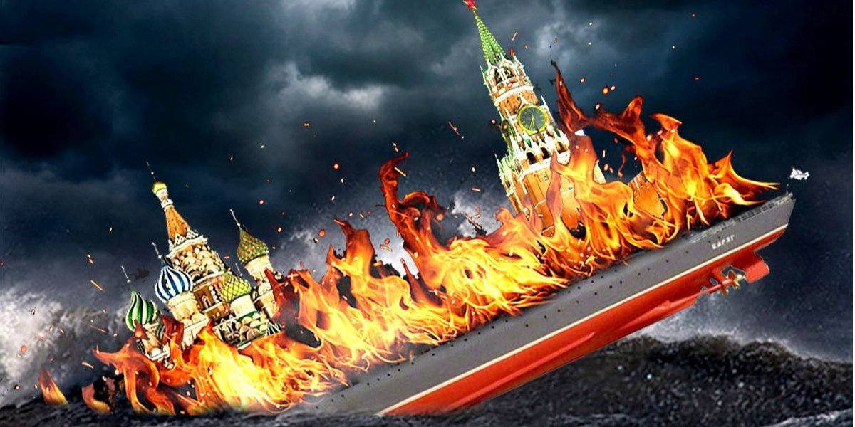 Ukrainians mark one year since sinking of Moskva with memes and fond ...