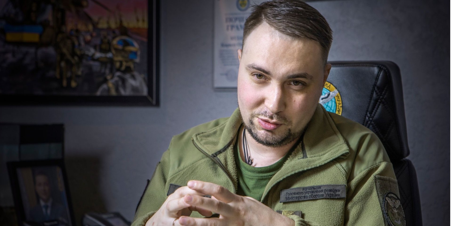 Spy chief opens up about back and neck injuries in NV interview / The New Voice of Ukraine