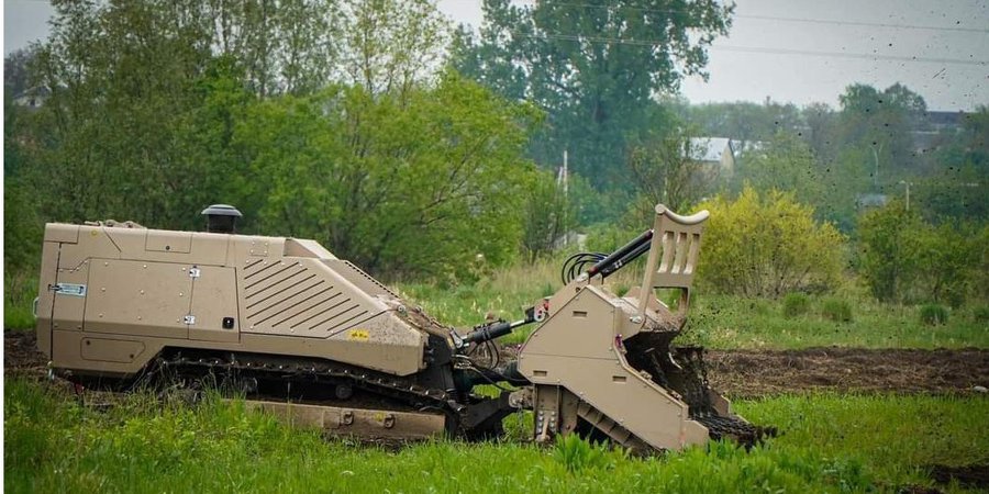 GCS-100 і GCS-200 машини для розмінування: як працюють, швидкість і ефективність ― інфографіка / NV