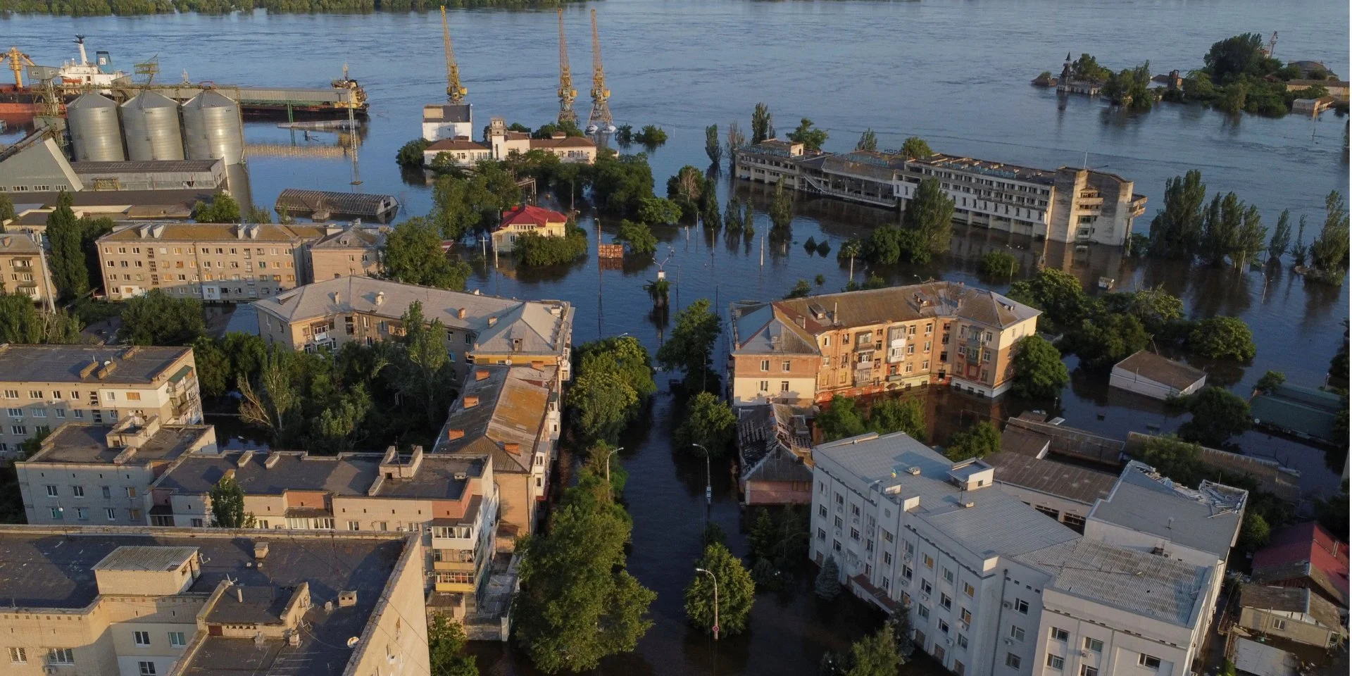 Water levels decline in Kherson Oblast, but heavy rainfall will slow ...