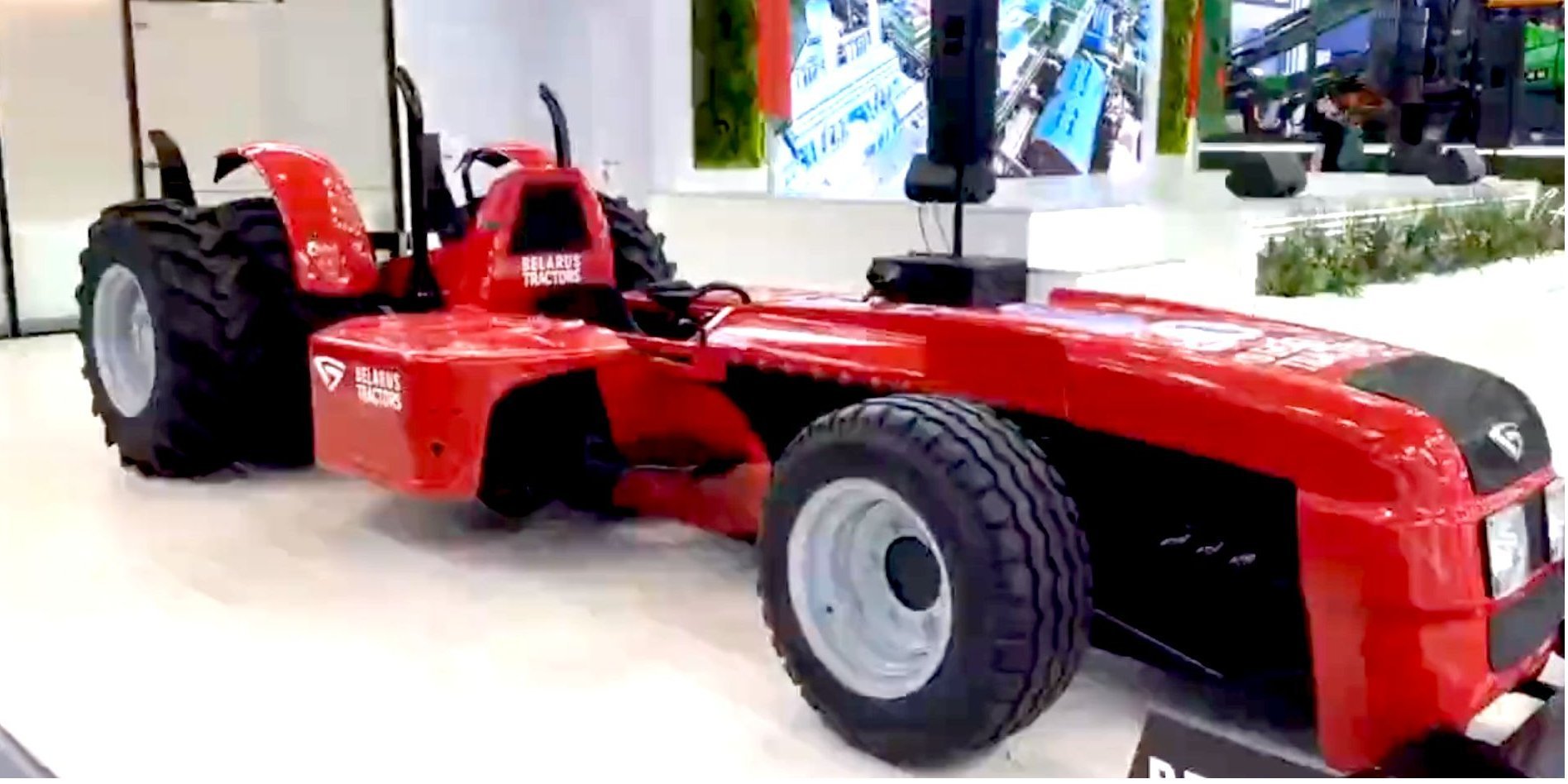 Belarusian ‘race car’ looks more fit for the field than the track ...