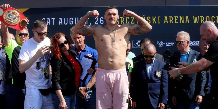 Usyk-Dubois fight — Ukraine news / The New Voice of Ukraine