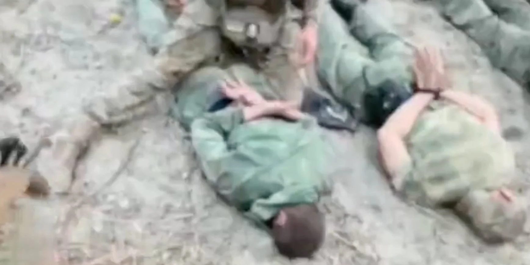 Capture of Russian Major Tomov's combat-reconnaissance unit video ...