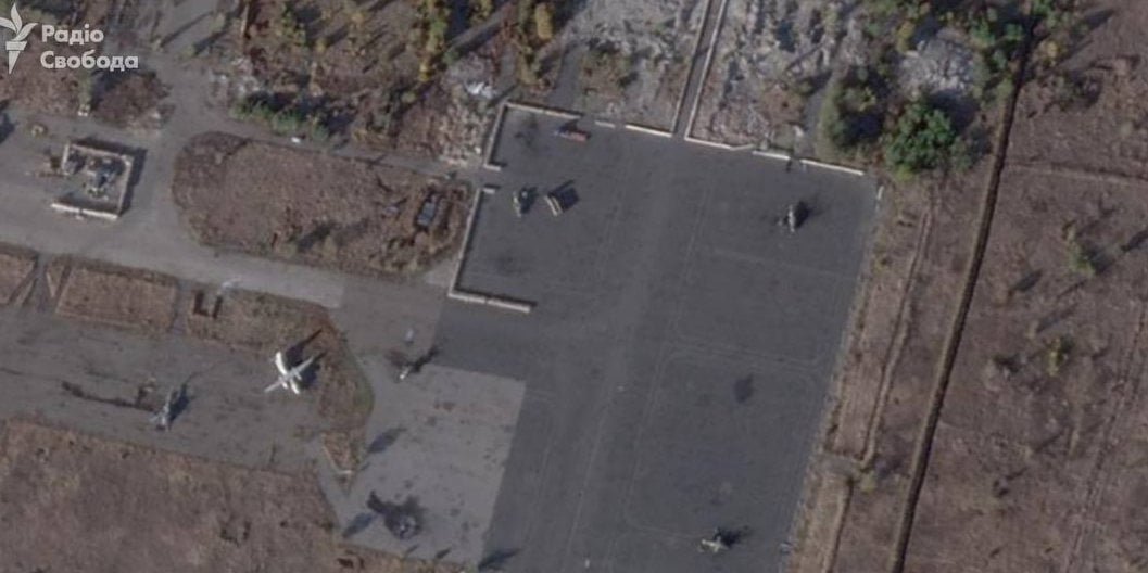 Satellite image shows Luhansk Airport aftermath after ATACMS strike ...