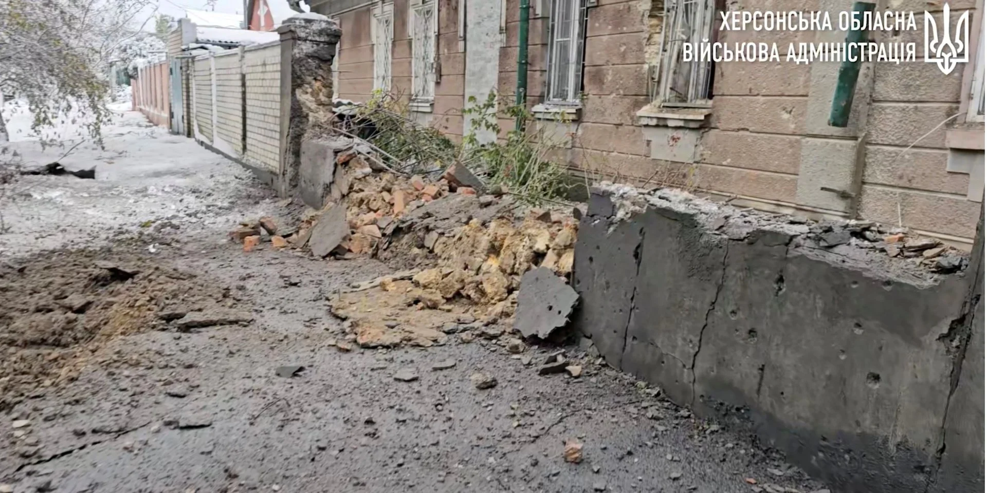 Russian forces attack Beryslav resident with a drone / The New Voice of ...