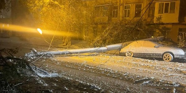 В Украине без света более 2000 населенных пунктов Зеленский показал последствия непогоды