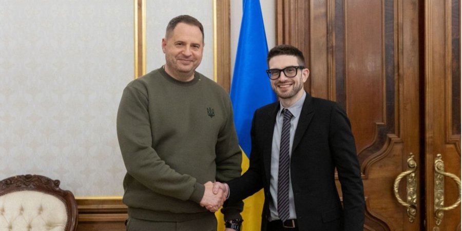 Andrii Yermak met with Alexander Soros / The New Voice of Ukraine