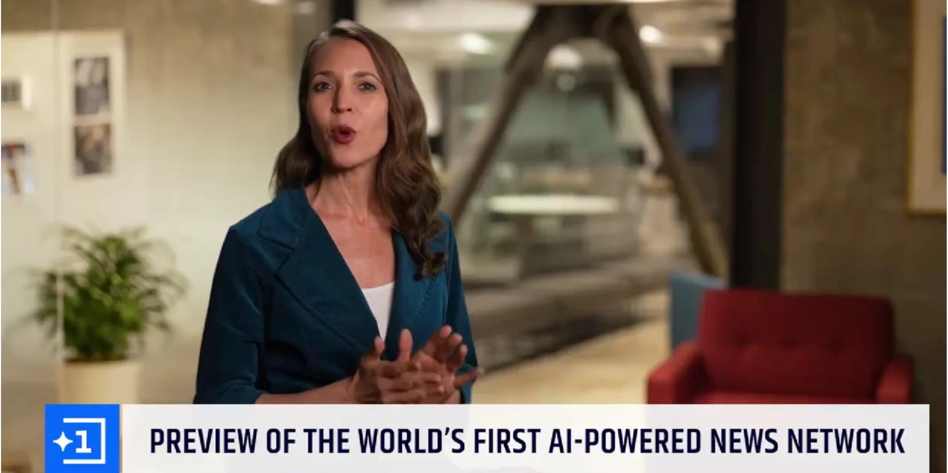 Штучний інтелект створює новини: перший випуск Channel 1 / NV