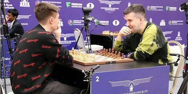 Russian chess players face technical defeat for cheating at World ...