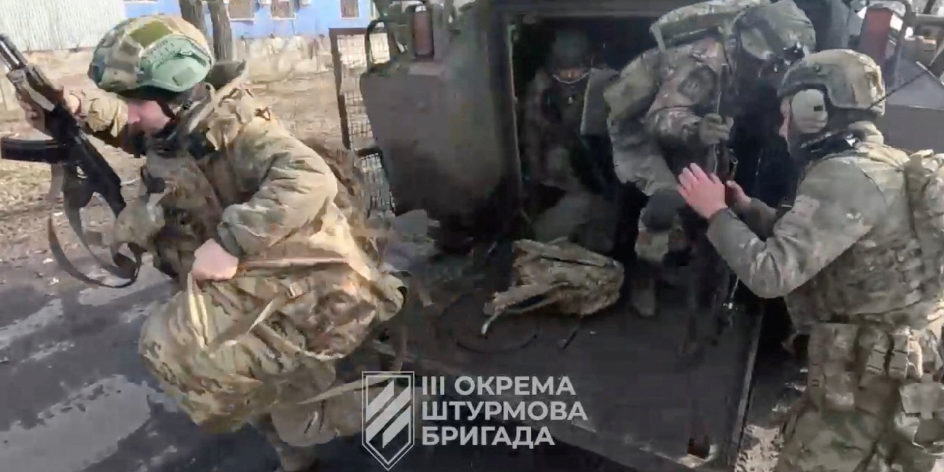 Some units of 3rd Assault Brigade were temporarily surrounded in ...