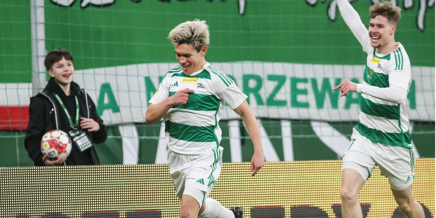 Maksym Khlan opened the scoring in a match against Stal Rzeszów / The ...