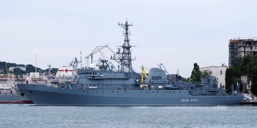 UA Forces likely hit Russian intelligence ship Ivan Khurs in addition ...