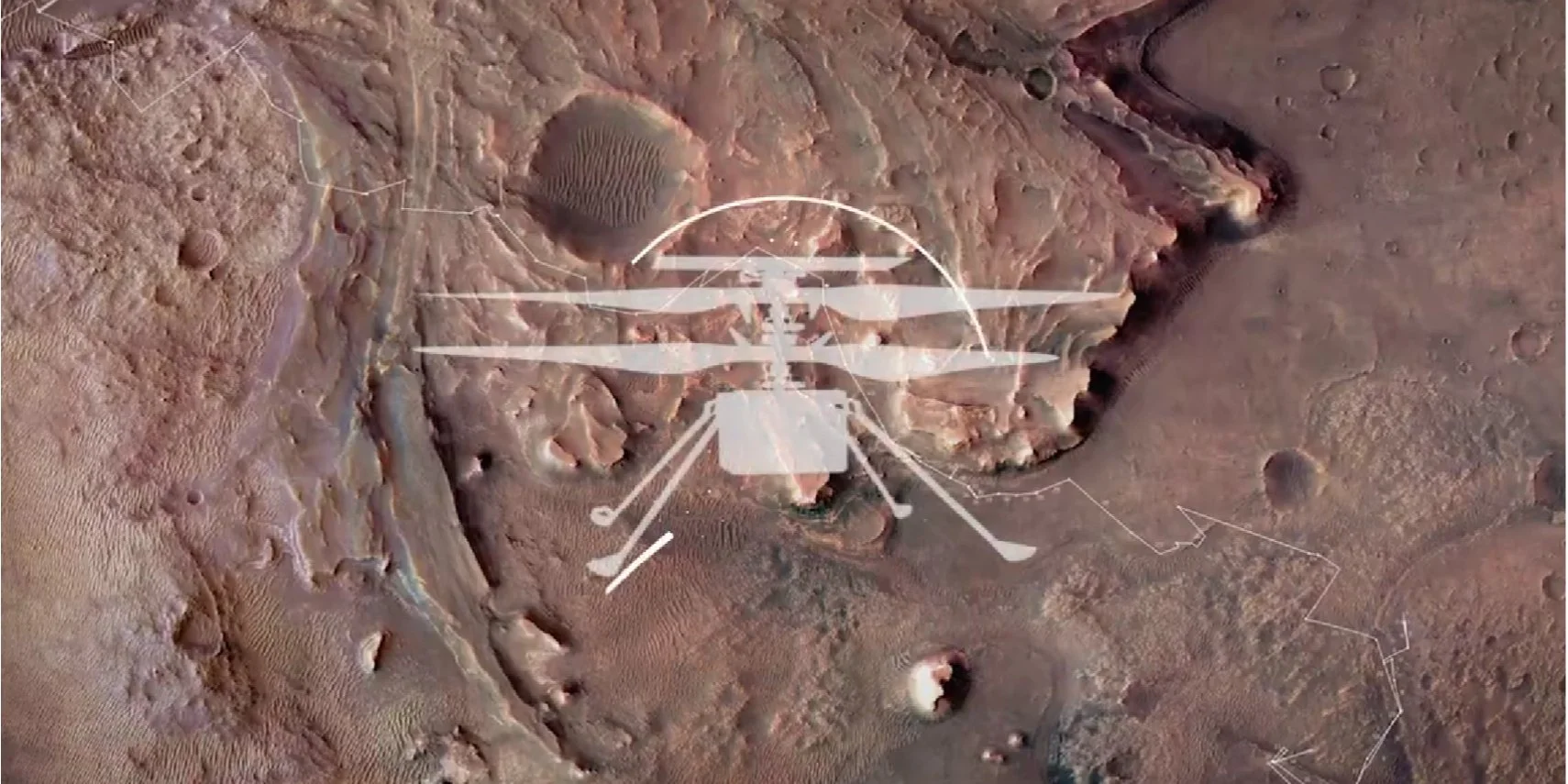 Ingenuity NASA — показано відео всіх 72 історичних польотів на Марсі / NV