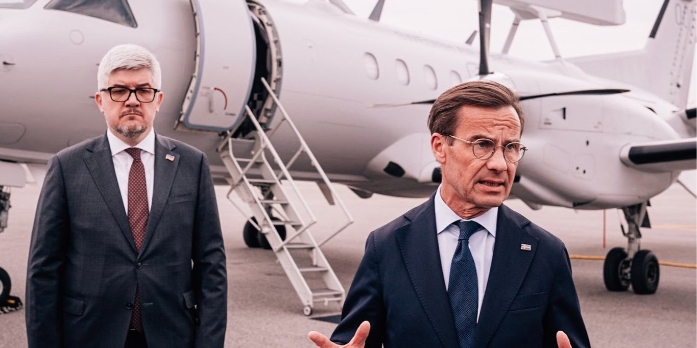 Stockholm to donate two ASC 890 radar surveillance and control aircraft ...