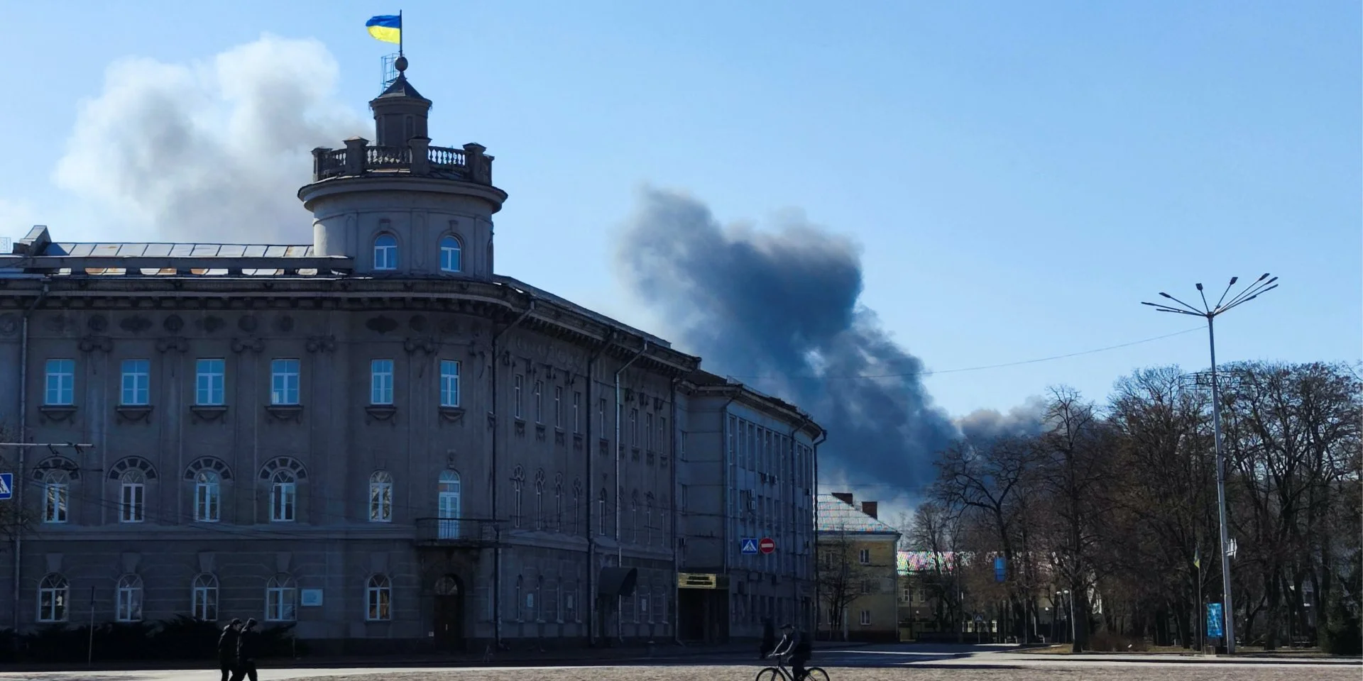 Russians shell Chernihiv Oblast, infrastructure and dormitory hit / The New Voice of Ukraine