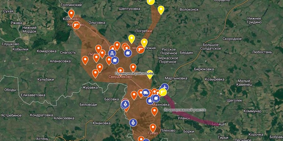 Ukrainian Forces allegdly advanced 26km deep into Russian Kursk Oblast ...
