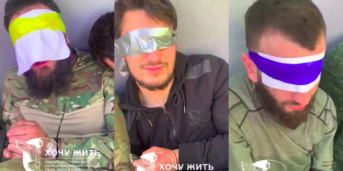 Captured Chechen fighters feature in new video released by 'I Want to ...