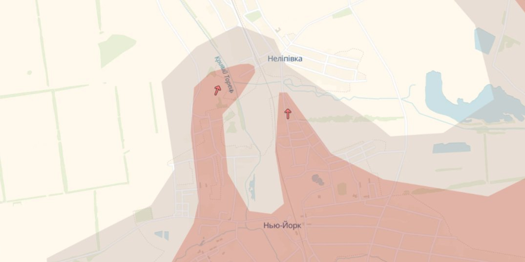 DeepState map shows Russian and Ukrainian advances as of Aug. 18 / The New Voice of Ukraine
