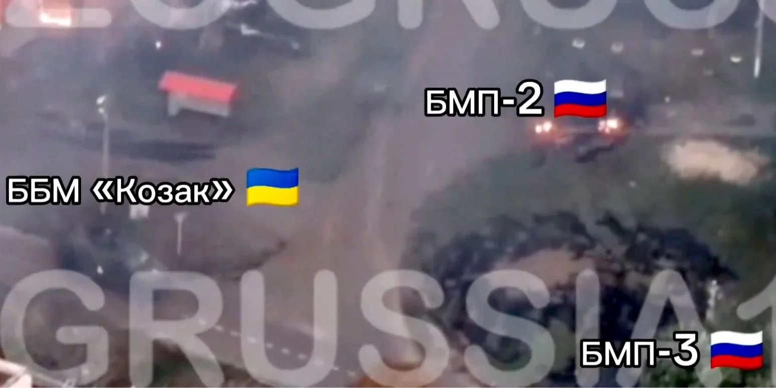 Russian BMP-3 Crew Accidentally Destroys Own Vehicle After Panicking in ...