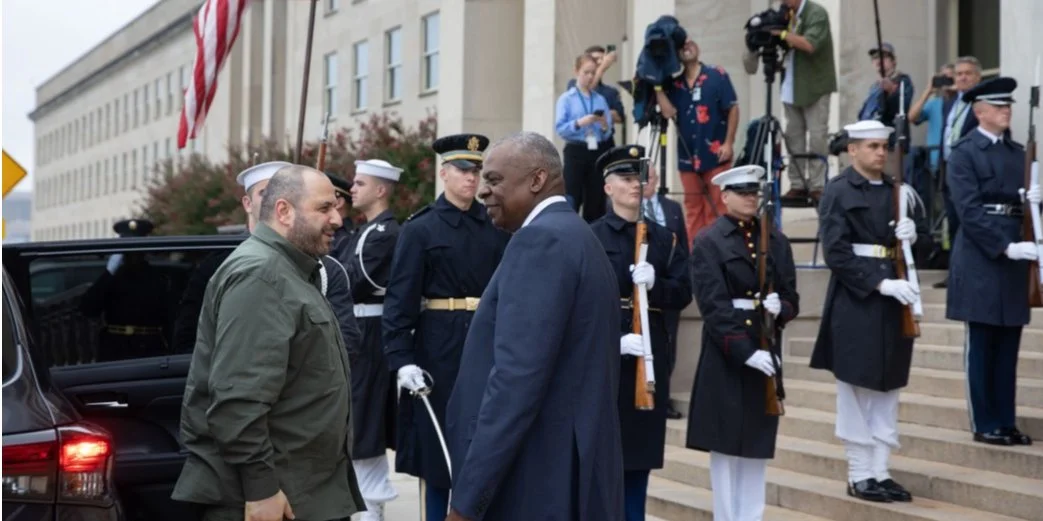 Ukrainian delegation meets with SecDef Austin in Washington / The New ...