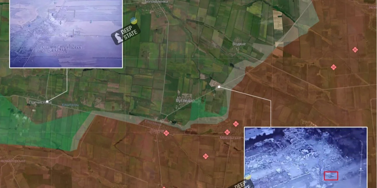 Донецька область — росіяни поновили штурми та зайшли у два села, заявили в DeepState 2 вересня / NV