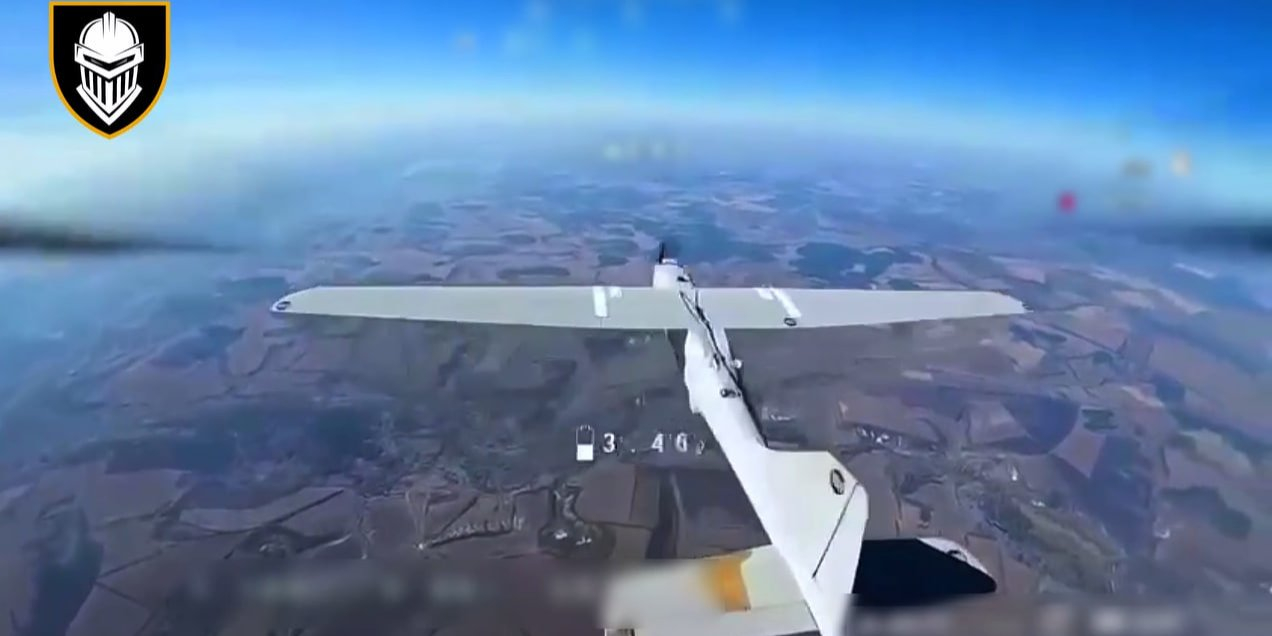 Ukrainian Forces Shoot Down Russian Orlan-10 Drone in Kharkiv Region ...