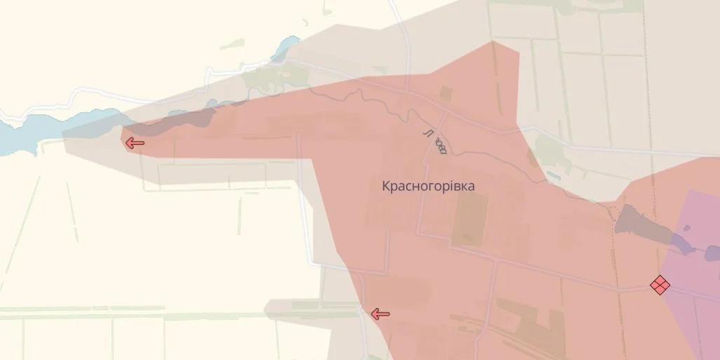 DeepState map shows Russian advances near Krasnohorivka, and two more ...