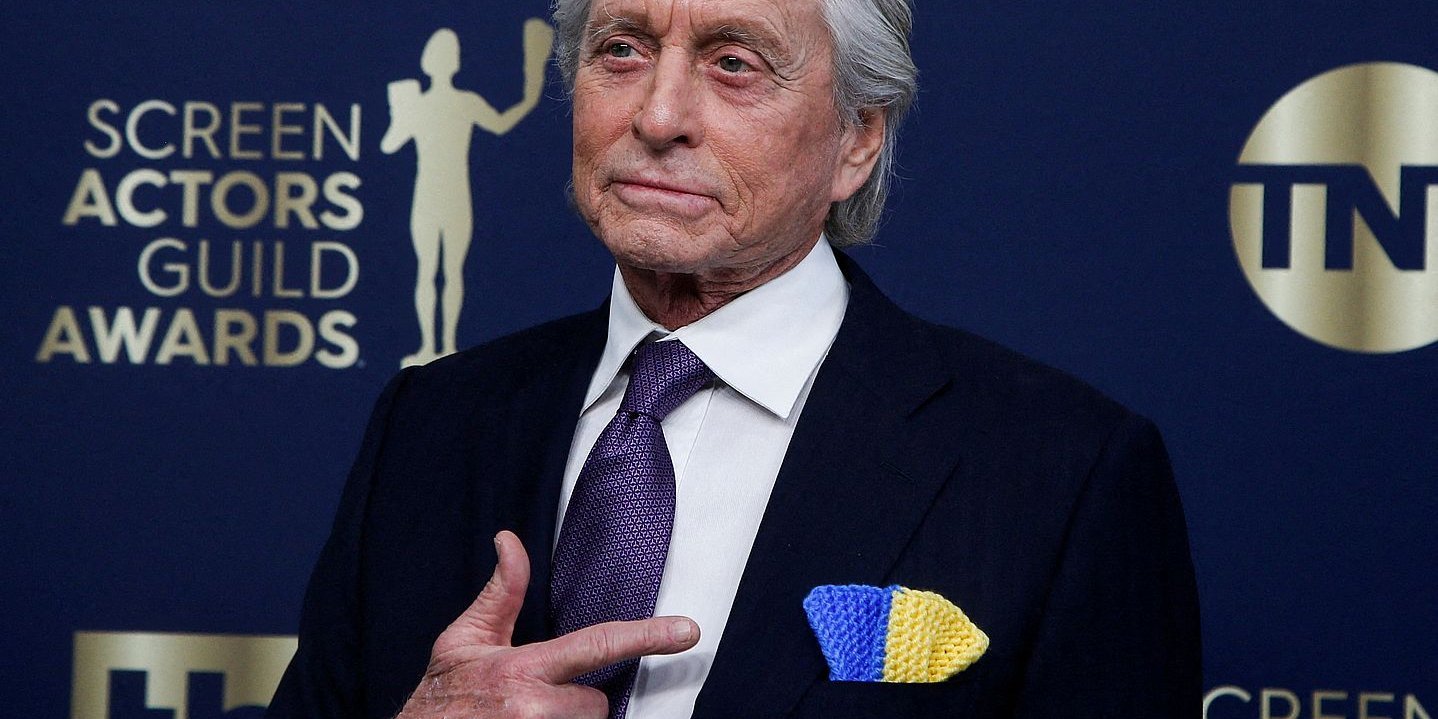 Майкл Дуглас задонатил на United24 — Видео / NV