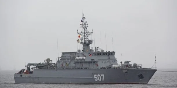 Ukrainian scouts disable Russian Baltic fleet minesweeper Alexander ...