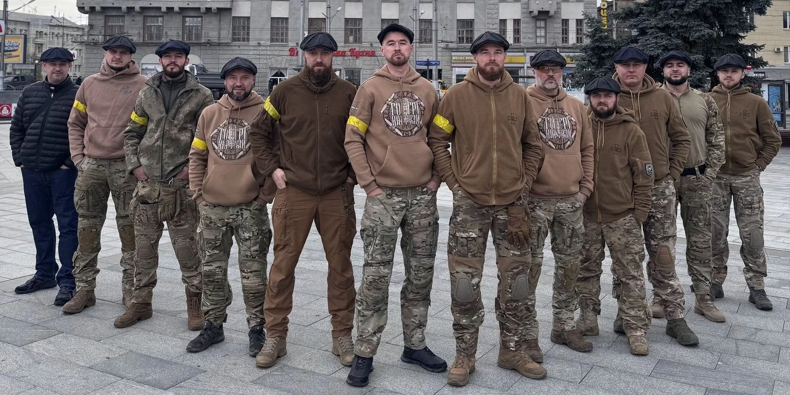 Ukraine's military unit Peaky Blinders receives caps from creators of ...