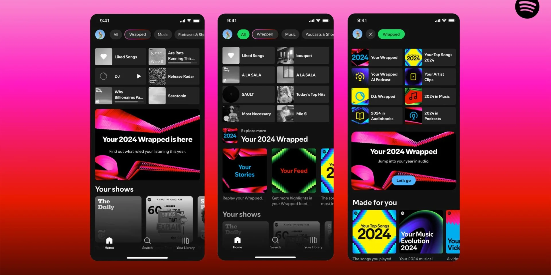 Spotify Wrapped 2024 — как посмотреть подборку и какие новые функции добавлены / NV