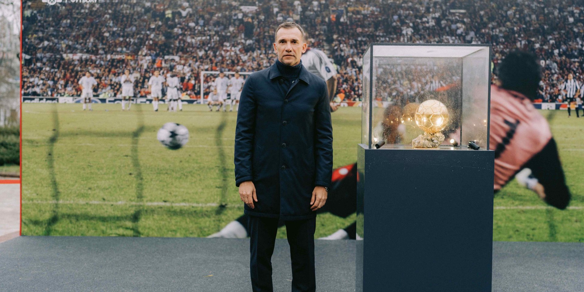 Andriy Shevchenko brings Ballon d’Or to Ukraine for national tour / The ...