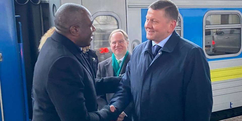 U.K. Foreign Secretary David Lammy visits Kyiv for security talks / The ...