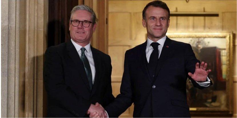 Macron & Starmer unite to press Trump on Ukraine strategy / The New ...