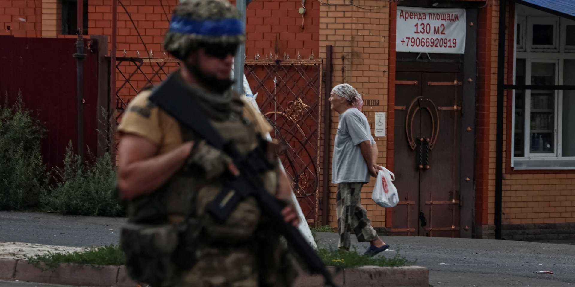 Kursk Oblast - Russian infantry infiltrated into the area of Sudzha ...