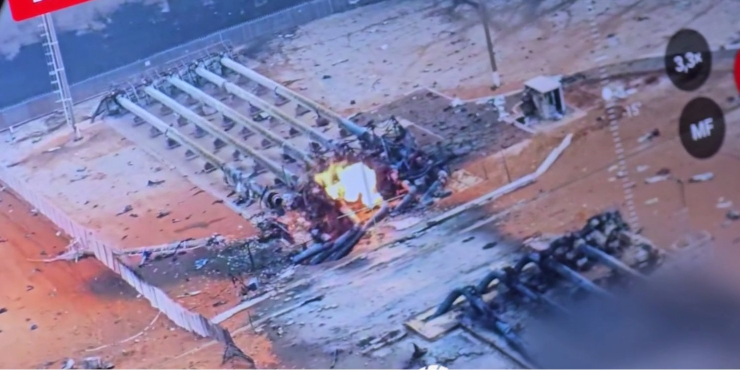 Russian forces attack Sudzha gas metering station in Kursk Oblast / The ...