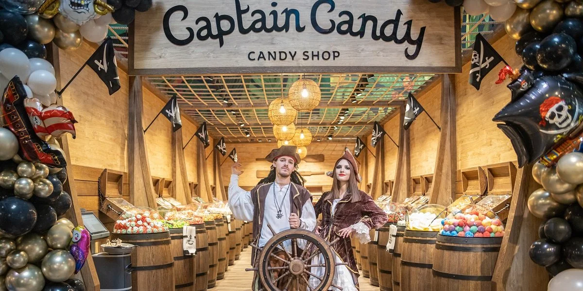 В Украине открылся первый магазин известной европейской франшизы Captain Candy / NV