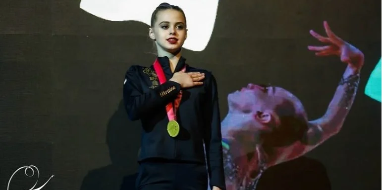 Taisia Onofriichuk wins Euro 2025 gold in rhythmic gymnastics / The New Voice of Ukraine
