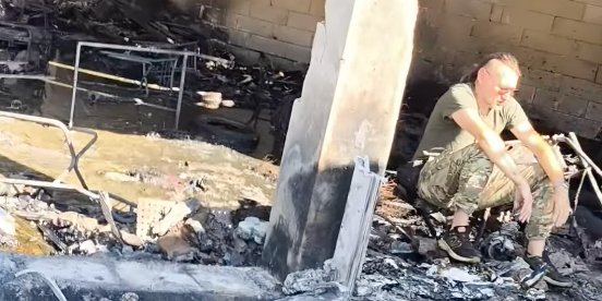 Russian strike destroys Kyiv volunteer center / The New Voice of Ukraine