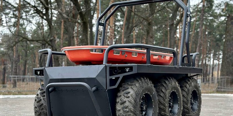 НРК Ratel H — что известно об украинском роботе для эвакуации и ...