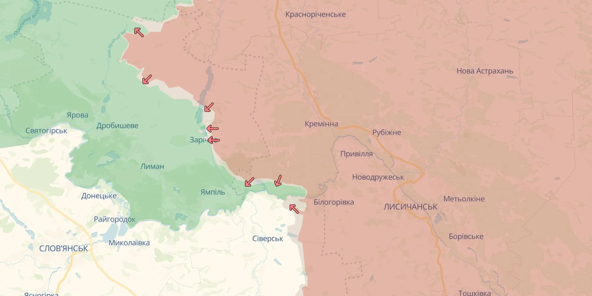 Бои за Серебрянский лес — DeepState фиксирует продвижение россиян на 23 километра за сутки ...